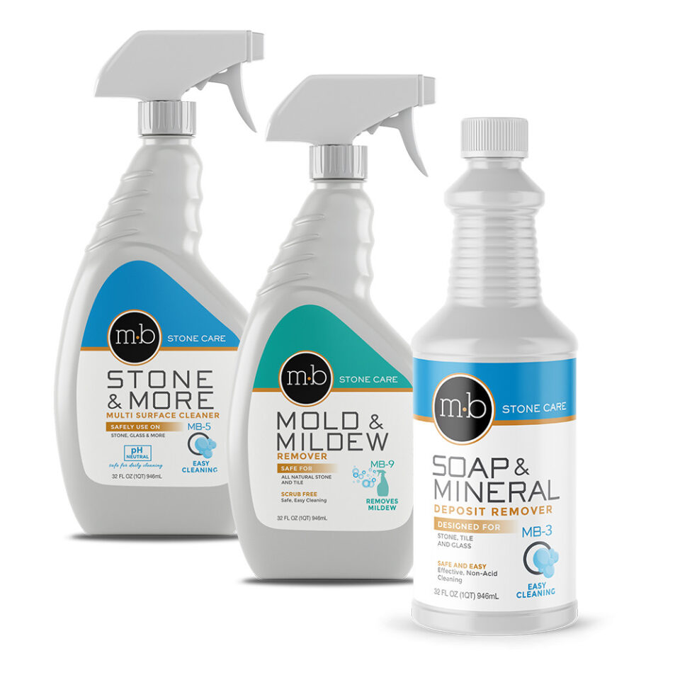 Bath & Shower Cleaning Kit for Marble & Tile | MB Stone Care