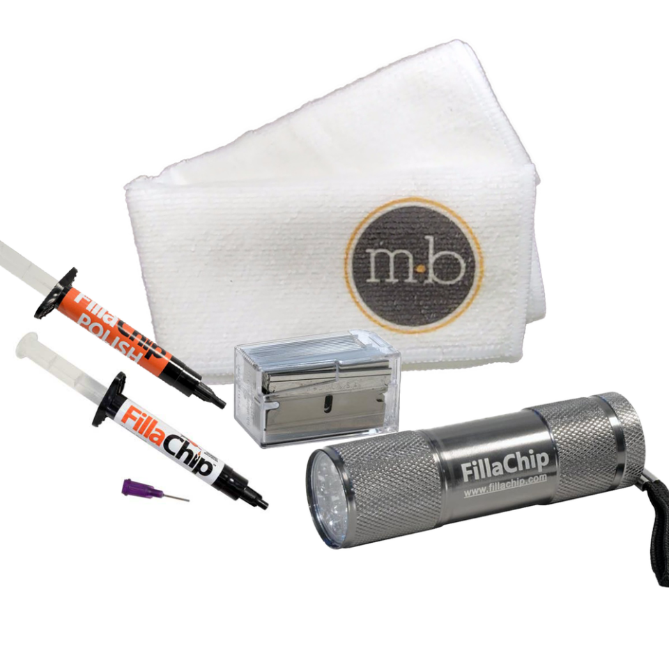 Chip Repair Kit for Granite, Quartz, Marble & More