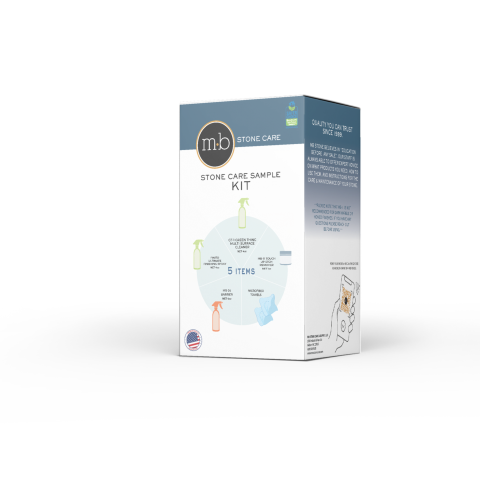 Stone Care Sample Kit | MB Stone Care